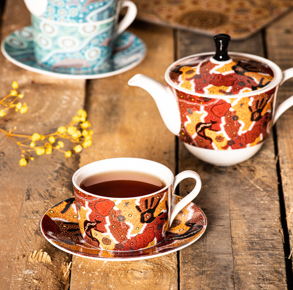 Maarakool Art Native Title Tea For One – Ashdene