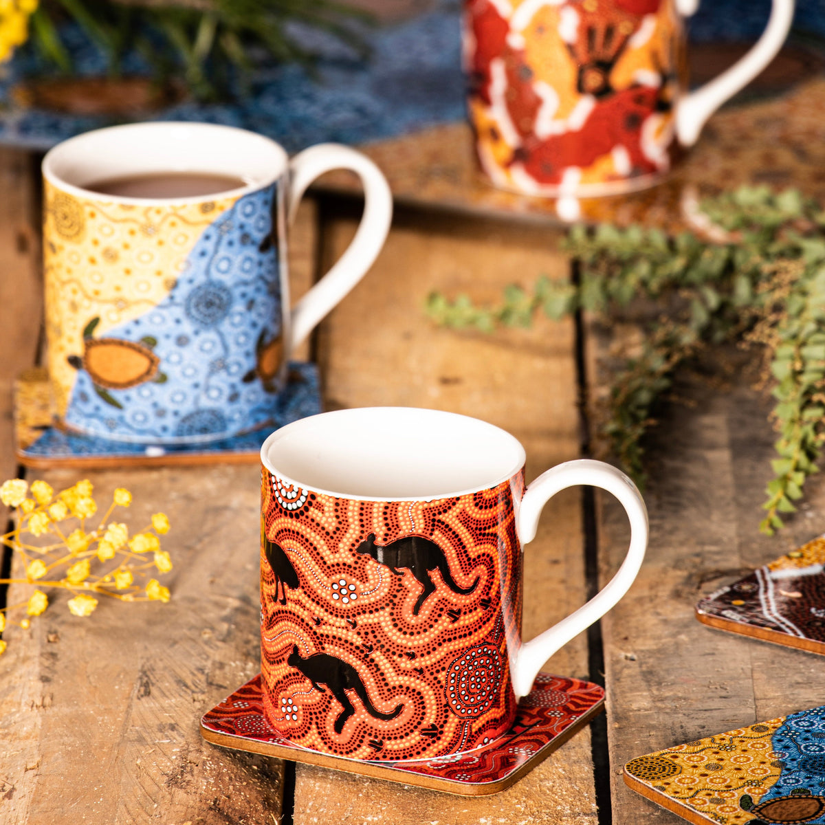 Maarakool Art Fire-stick Farming Mug – Ashdene