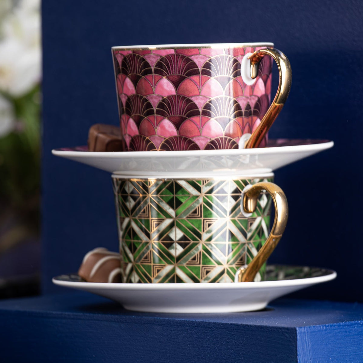 Decadence Emerald Cup & Saucer – Ashdene