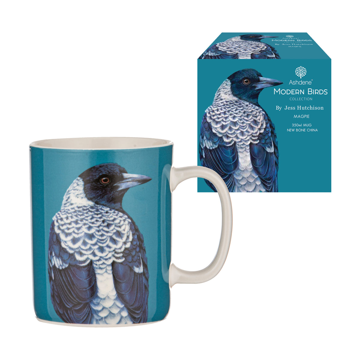 Modern Birds Magpie Mug – Ashdene