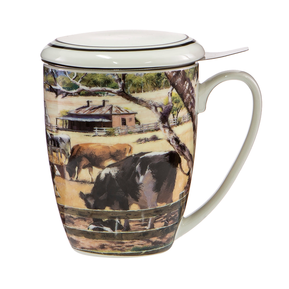 Grazing Paddocks Farmyard Vista 3 Piece Infuser – Ashdene