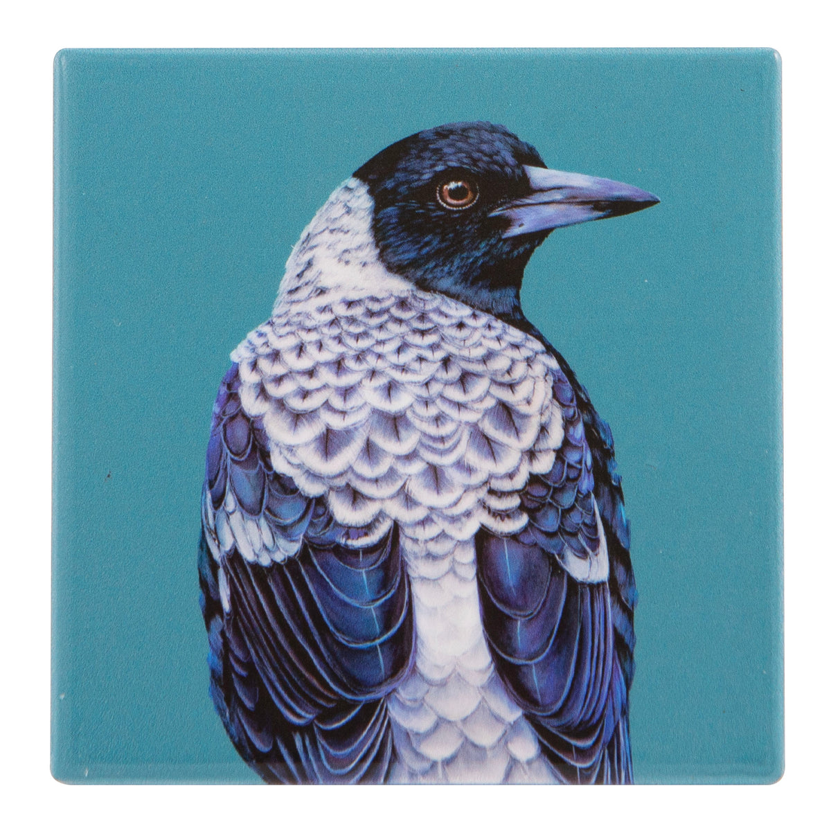 Modern Birds Magpie Ceramic Coaster – Ashdene