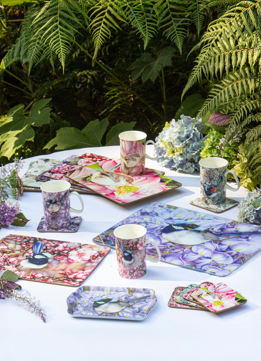 Pretty Little Wren Wisteria Surface Protector – Ashdene