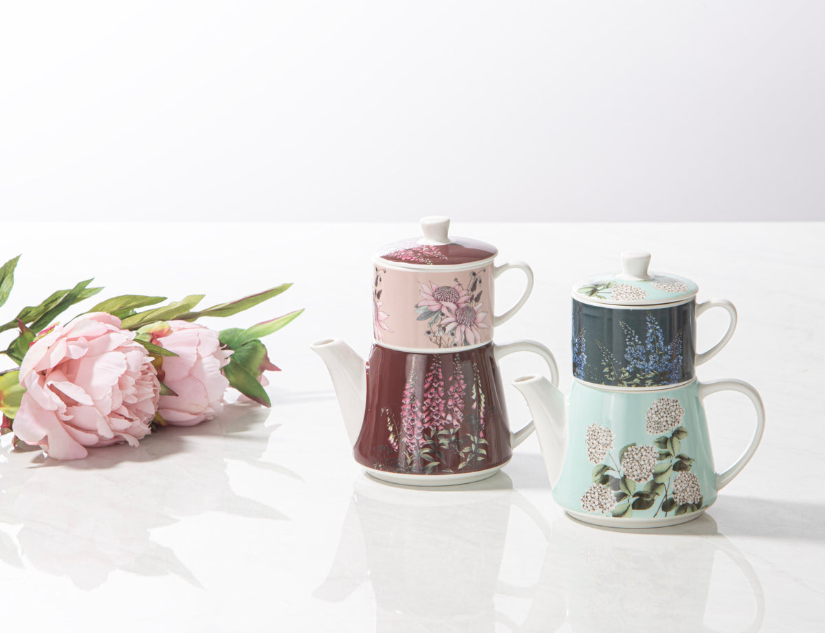 Secret Garden Blue Tea For One – Ashdene