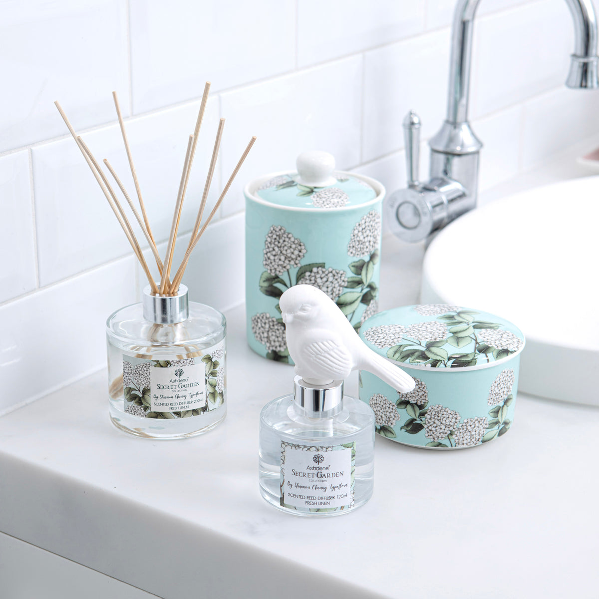 Secret Garden Mint Canister – Ashdene