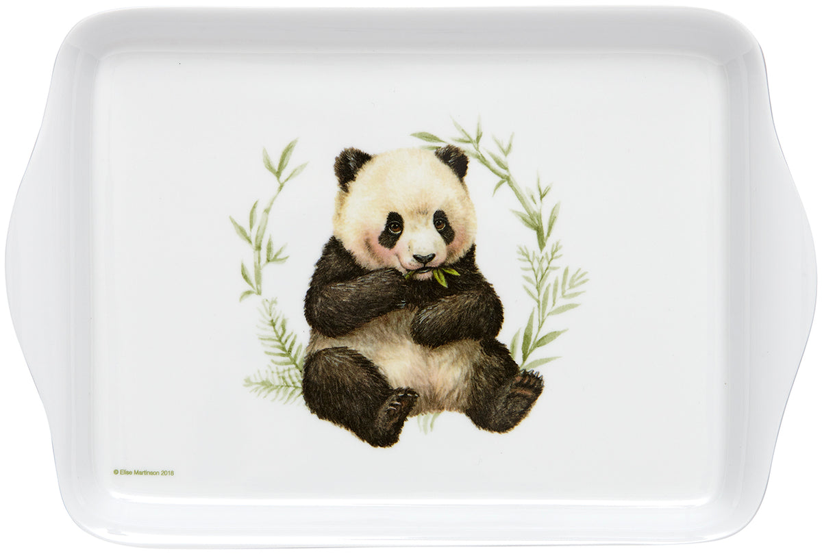 Wild Baby Animals Panda Tray - Set of 2 – Ashdene
